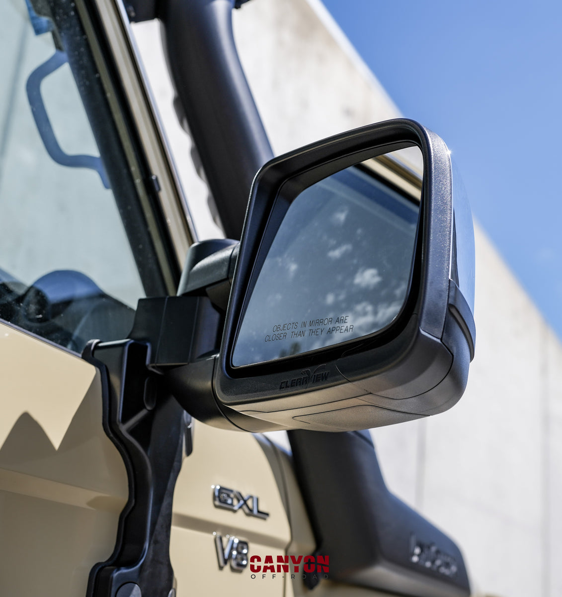 Toyota Landcruiser 75 Series (1985-2002) Clearview Towing Mirrors ...
