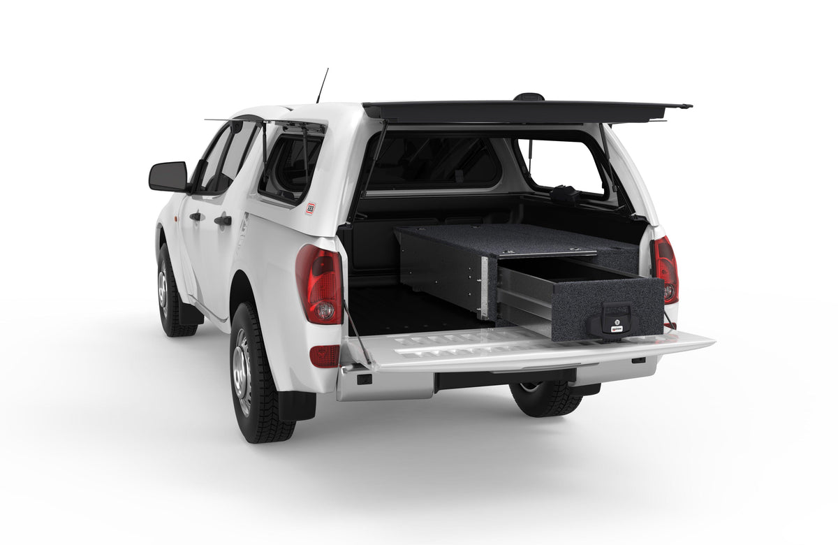 Mitsubishi Triton (08/2006-09/2009) 4WD Interiors Single Drawer with F ...