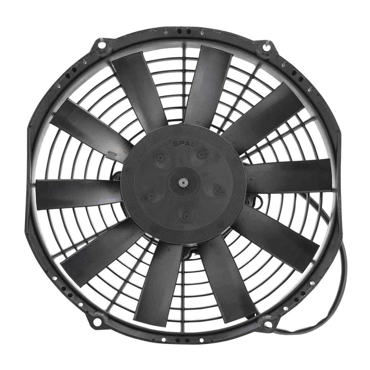 SPAL Universal Fan 10" Fan Straight Blade Push 12V (631CFM) (52mm Deep ...