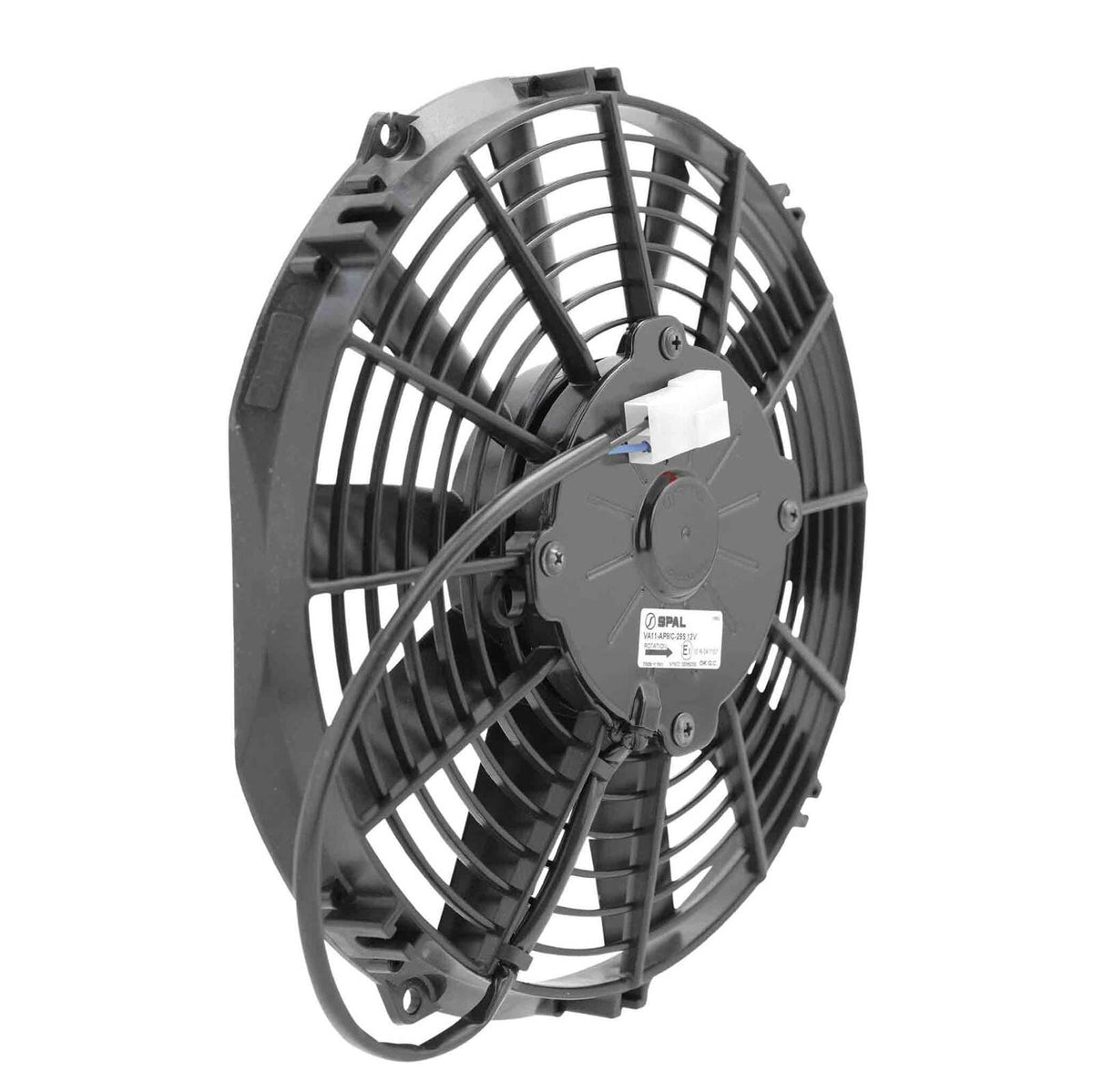 SPAL Universal Fan 10" Fan Straight Blade Push 12V (631CFM) (52mm Deep ...