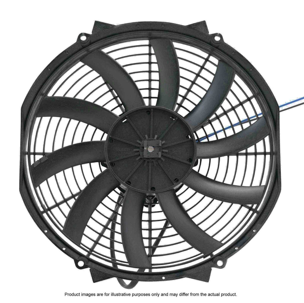 SPAL Universal Fan 12" Fan Skew Blade Pull 12V Extreme Performance (13 ...