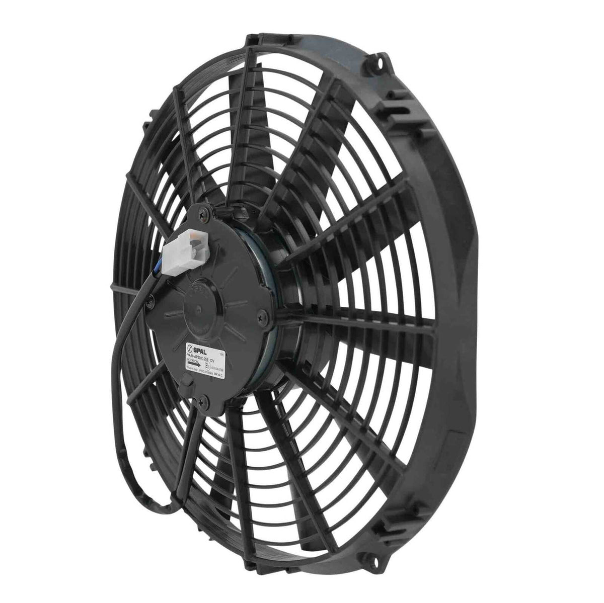 SPAL Universal Fan 12" Fan Straight Blade Push 12V (1009CFM) (62mm Dee ...