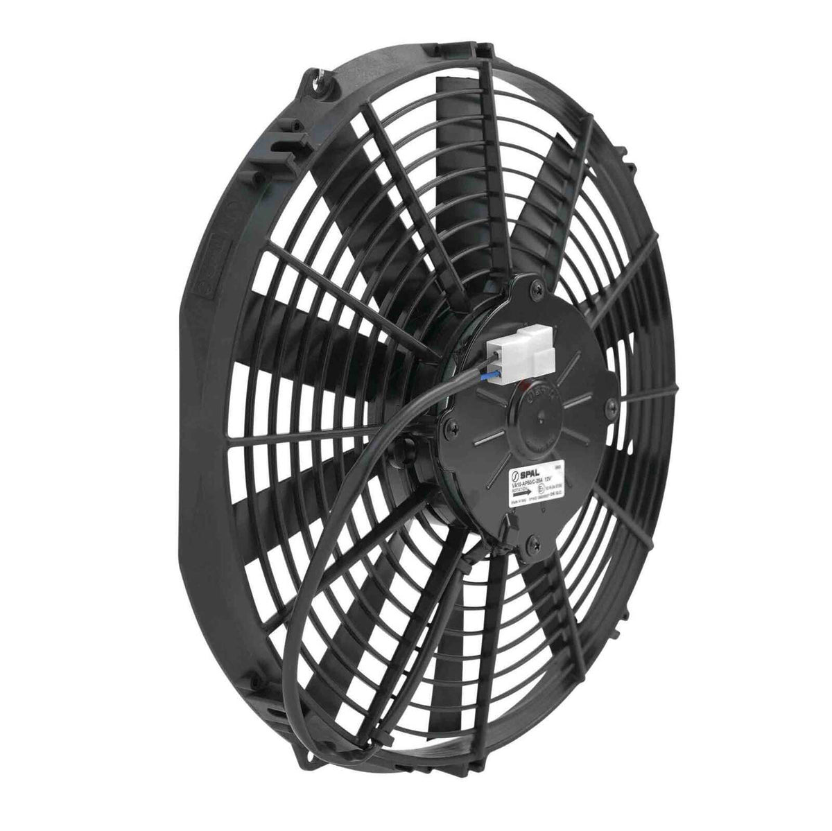 SPAL Universal Fan 12" Fan Straight Blade Pull 12V (1097CFM) (62mm Dee ...
