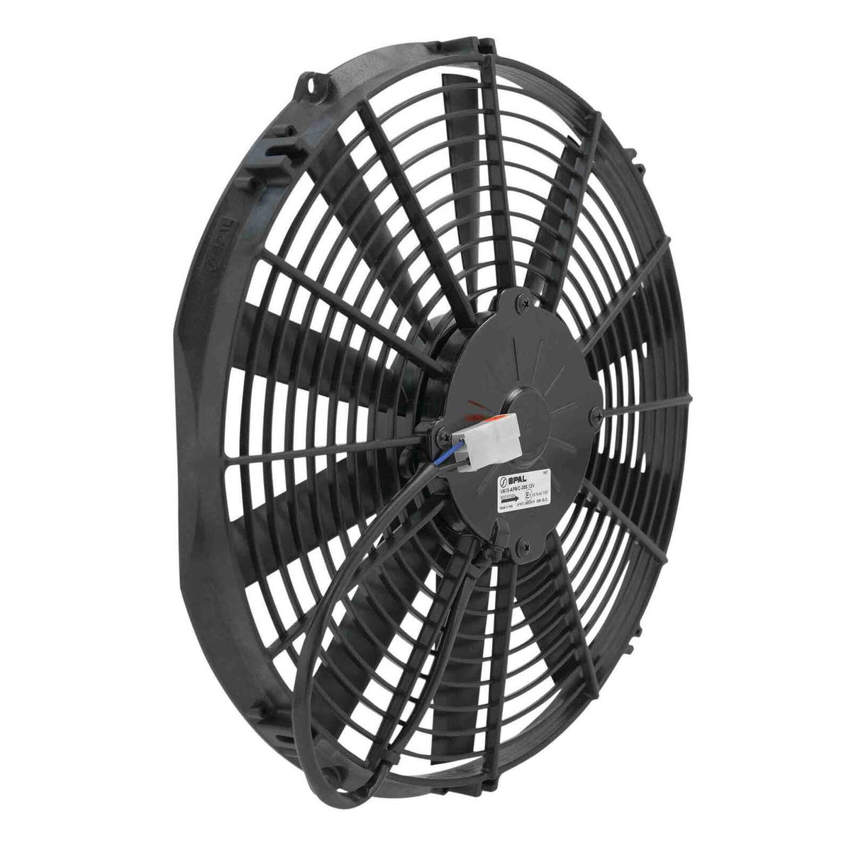SPAL Universal Fan 13" Fan Straight Blade Push 12V (991CFM) (52mm Deep ...
