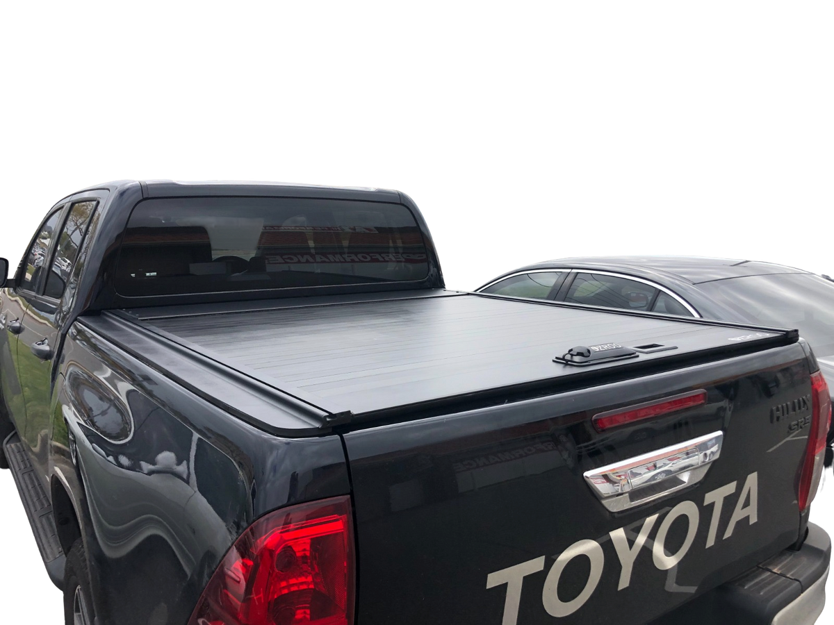 Toyota Hilux (2015-2024) EXTRA CAB GUN Lockable Roller Ute Tray Cover ...