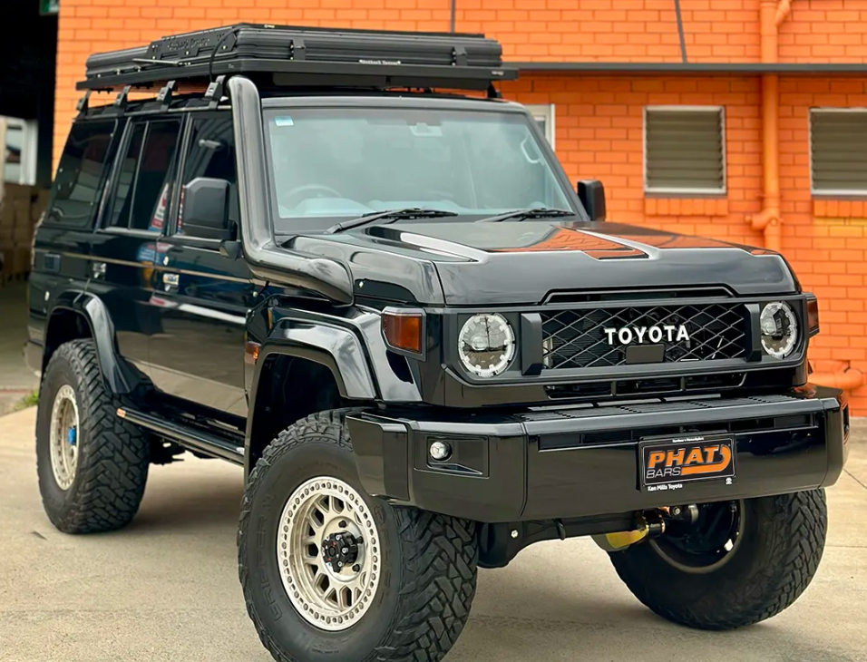Toyota Landcruiser 76 Series (2024-2026) VDJ/GDJ Phat Bars 5" Stainles ...