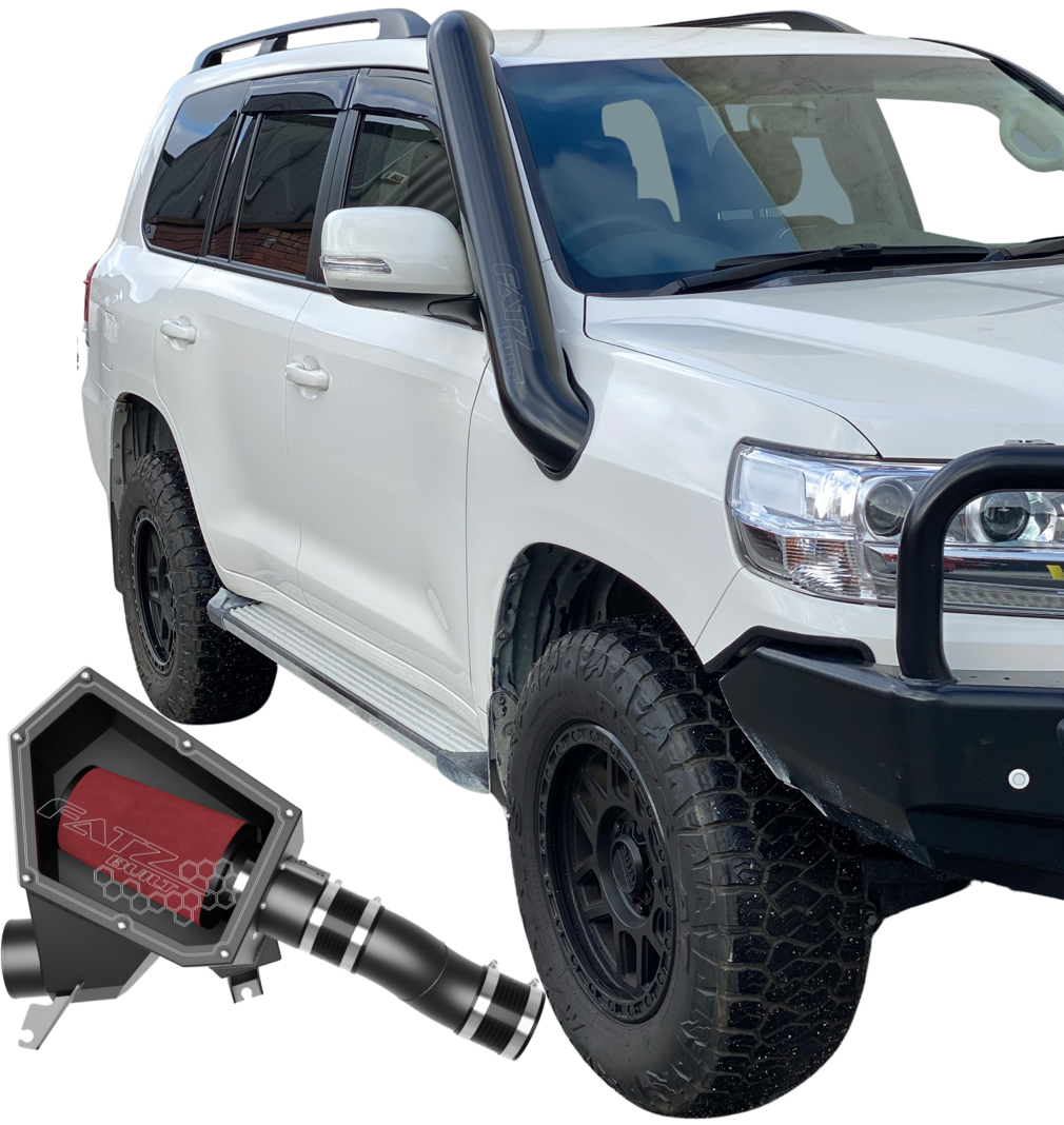 Toyota Landcruiser 200 Series Fatz Fabrication 5 Stainless Snorkel