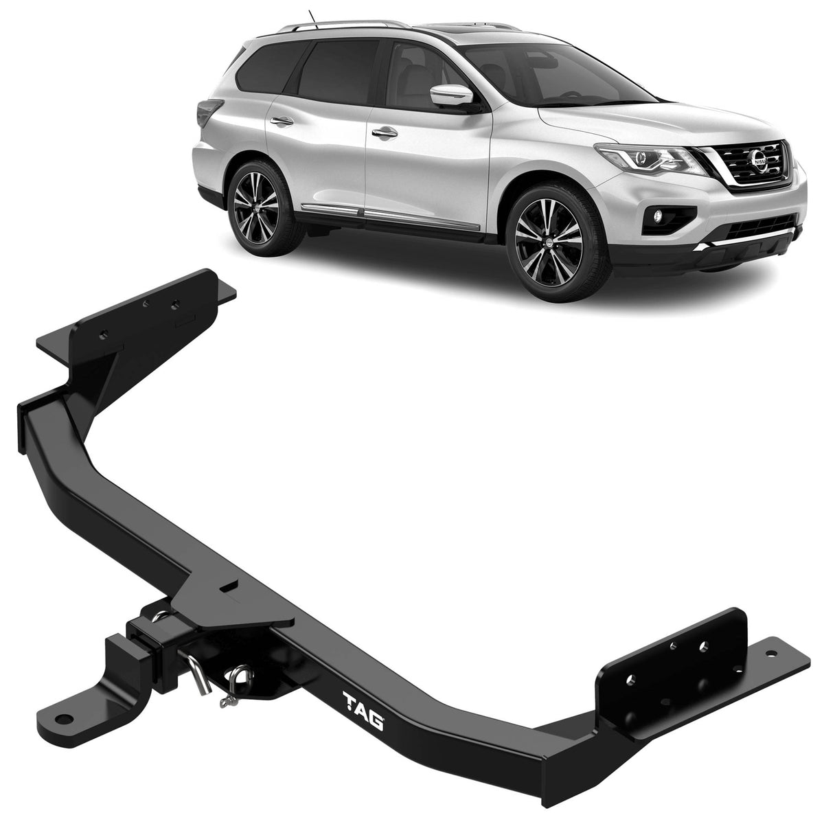 TAG Heavy Duty Towbar for Nissan Pathfinder (10/2013 - on) – Canyon Off ...