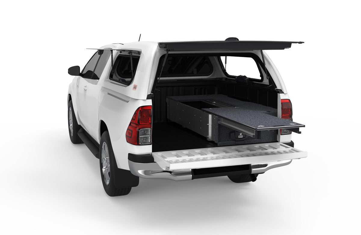 Toyota Hilux (03/2005-09/2015) 4WD Interiors Single Drawer with Roller ...