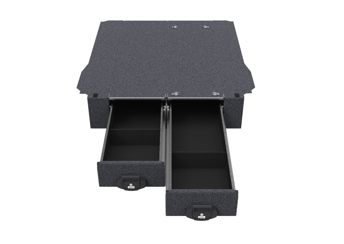 Ram 1500 (2018-2023) DS 4WD Interiors Fixed Floor Drawers Laramie Crew ...