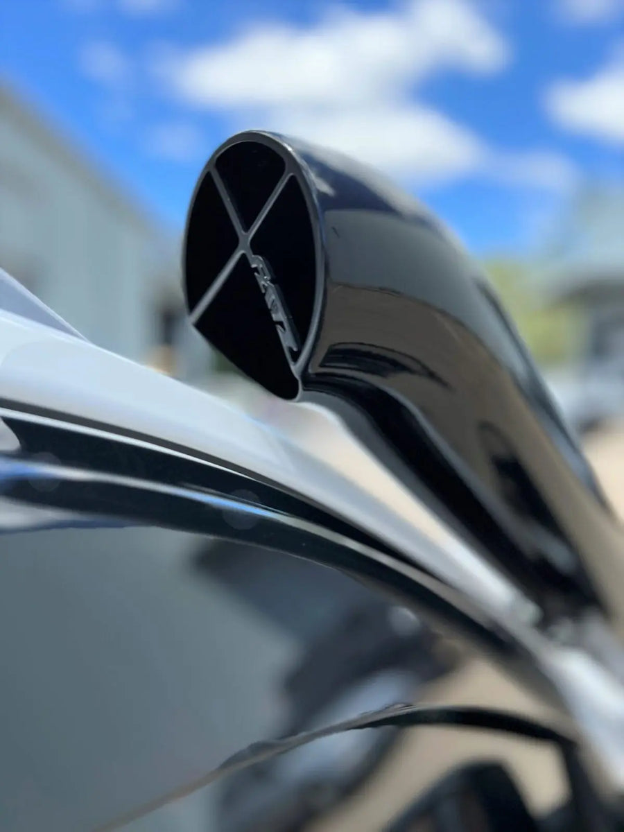 Ford Ranger (2022-2025) RA NEXT GEN Fatz Fabrication 4" Stainless Shor ...