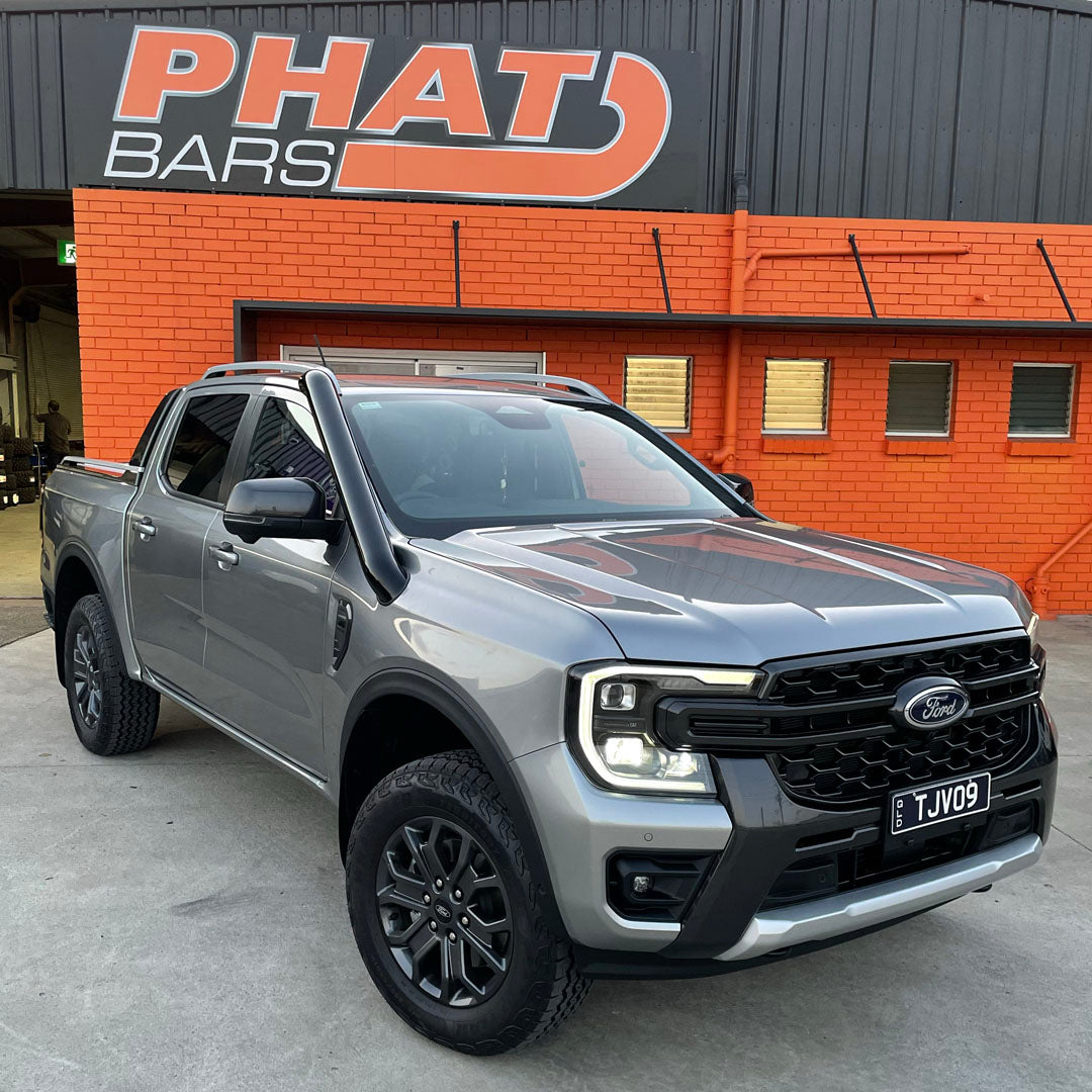 Ford Ranger (2022-2025) NEXT GEN Phat Bars 4" Stainless Snorkel ...
